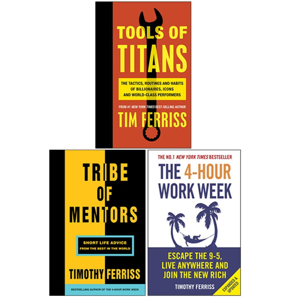 Timothy Ferriss 3 Books Collection Set by Timothy Ferriss | Goodreads