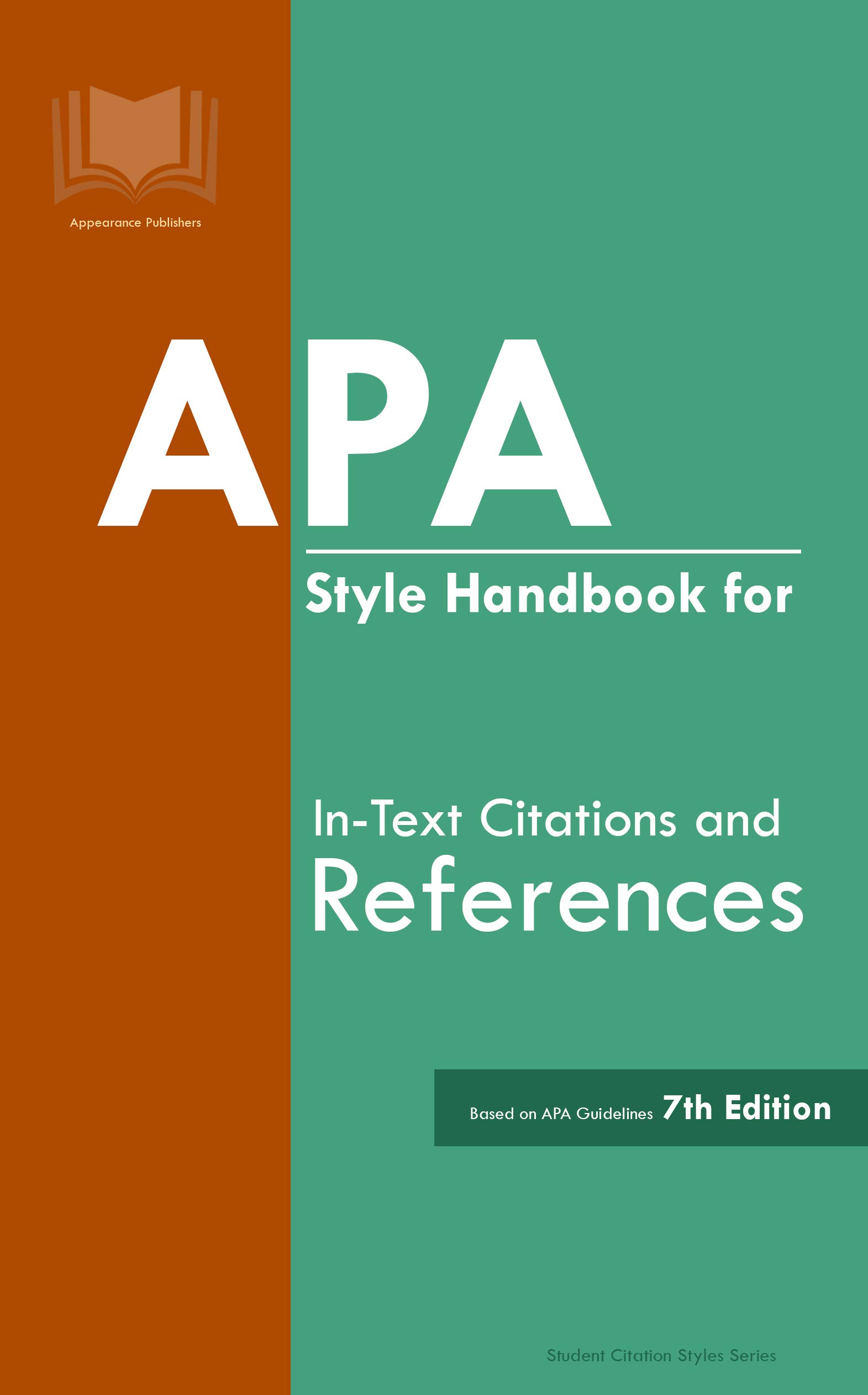 APA Style Handbook For In Text Citations And References Based On APA