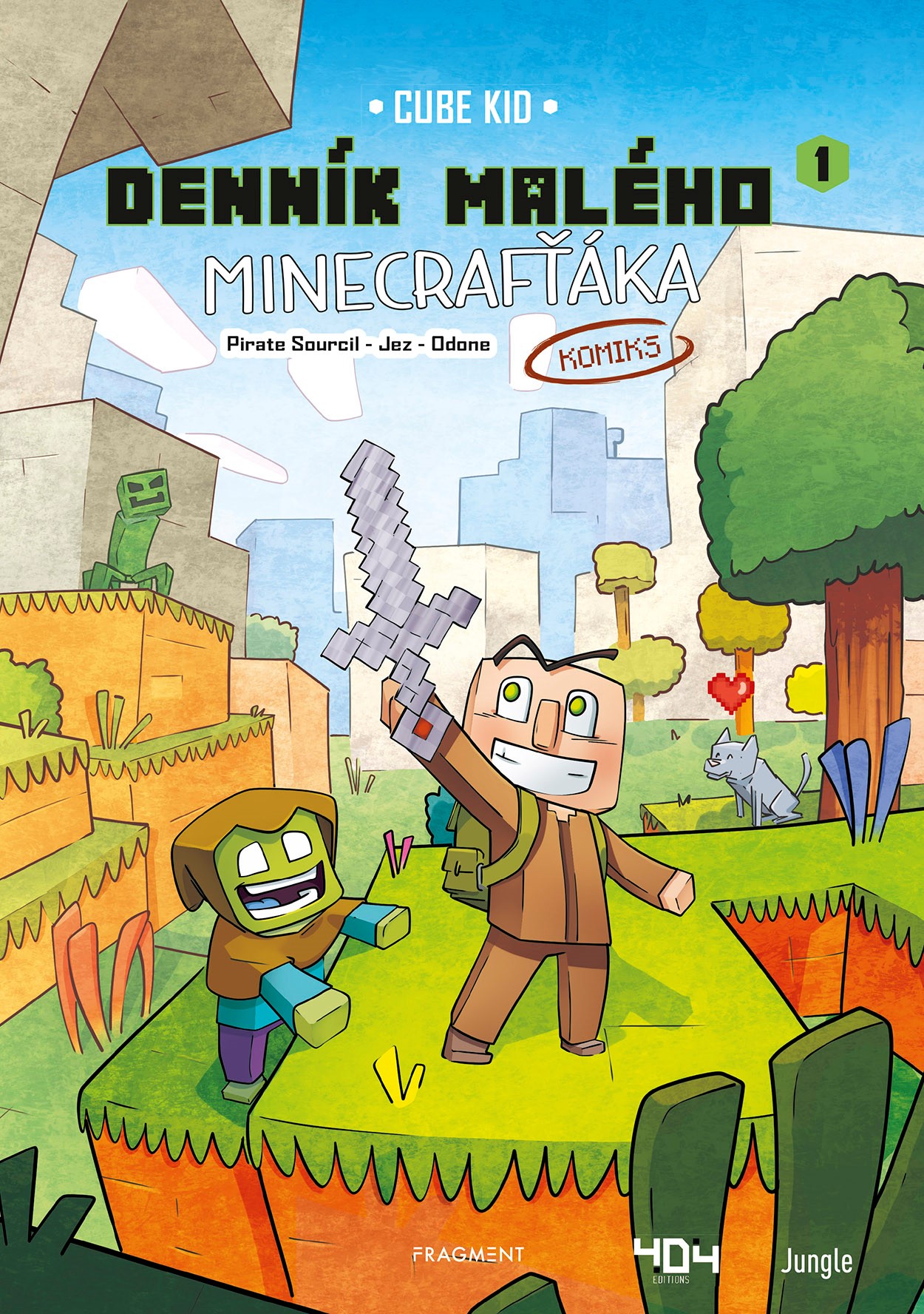 Denník malého Minecrafťáka: komiks - Nový bojovník by Cube Kid | Goodreads