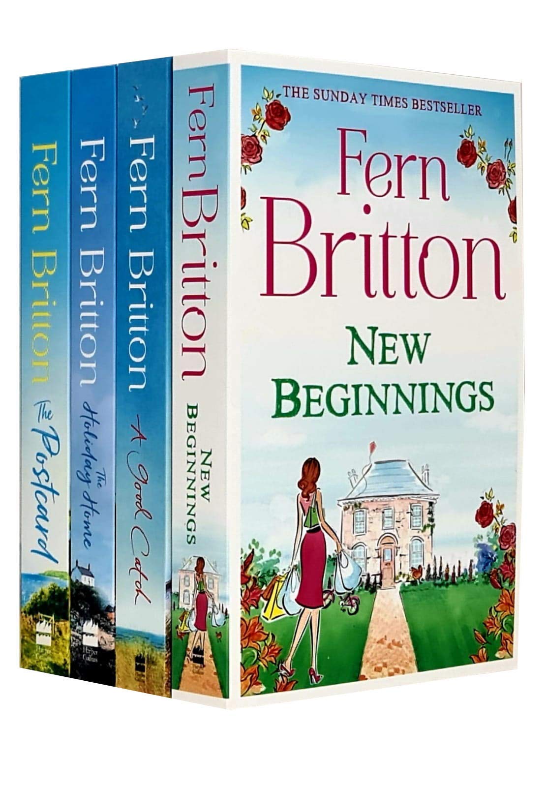 New Beginnings / A Good Catch / The Holiday Home / The Postcard by Fern ...
