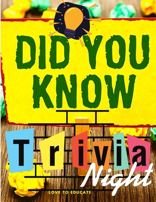 Fun Trivia Games with Questions and Answers by Love to Educate | Goodreads