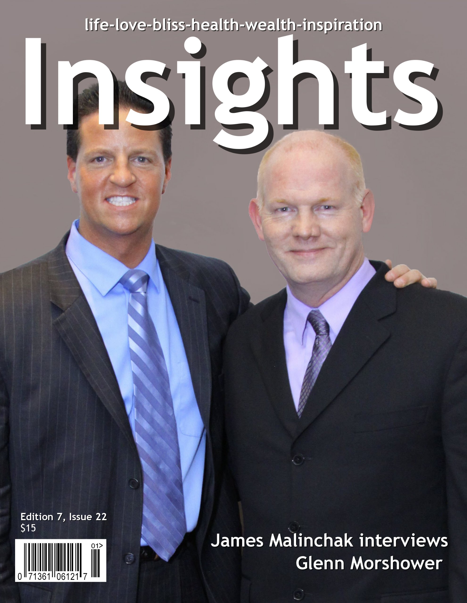 Insights Magazine - James Malinchak and Glenn Morshower by Viki ...