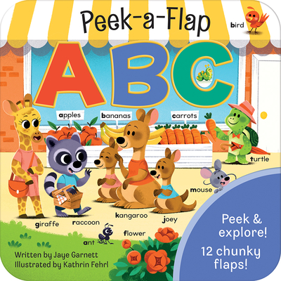 Peek-a-Flap ABC - Lift-a-Flap Board Book for Curious Minds and Little ...