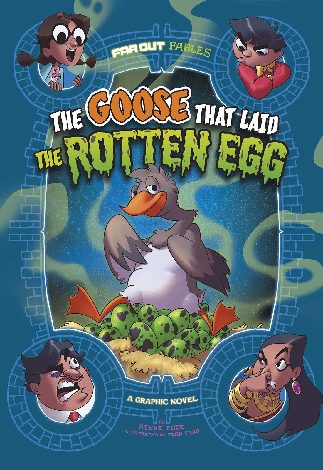 The Goose that Laid the Rotten Egg: A Graphic Novel by Steve Foxe ...