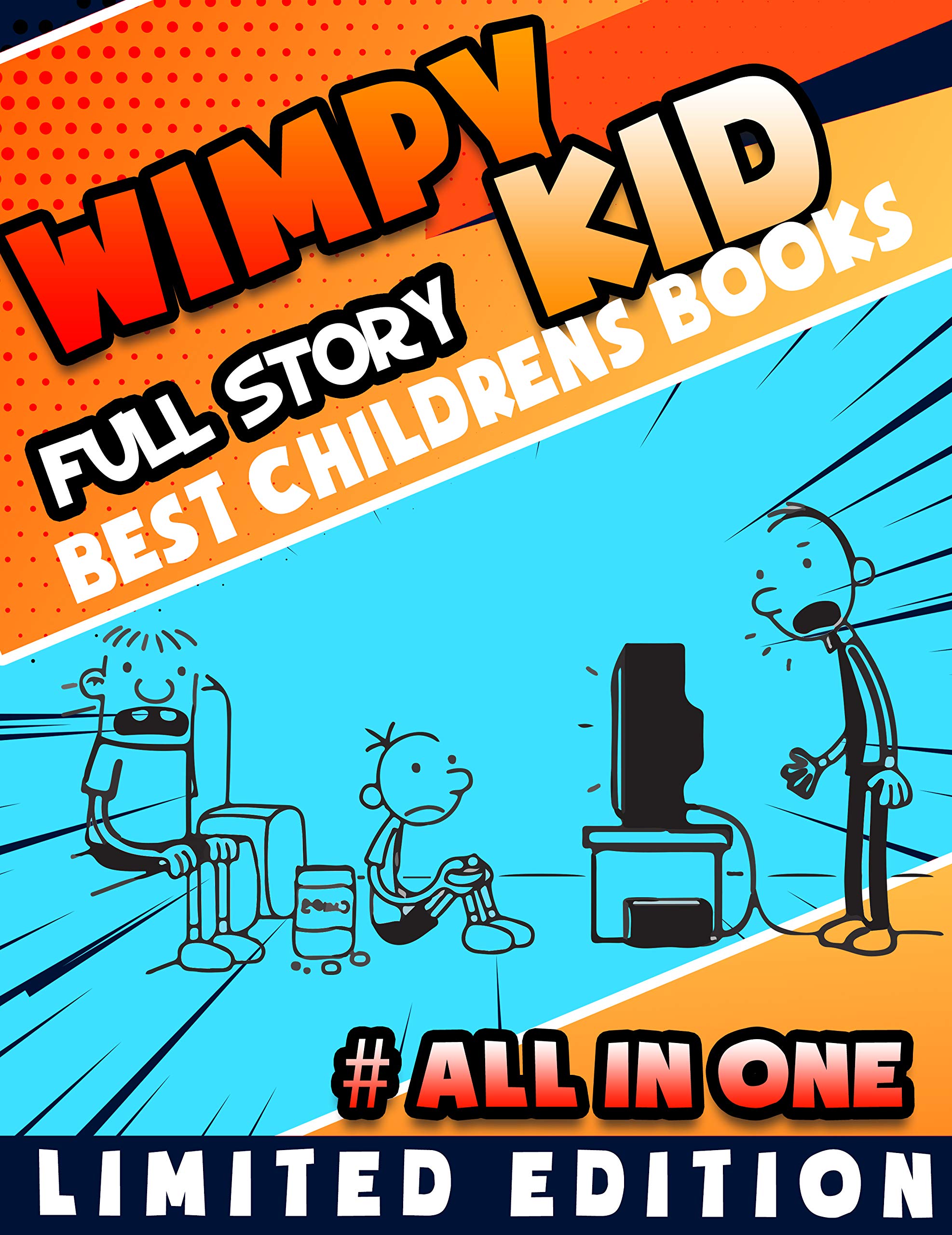 Full Story Best Childrens Books Wimpy kid Limited Edition Completed ...