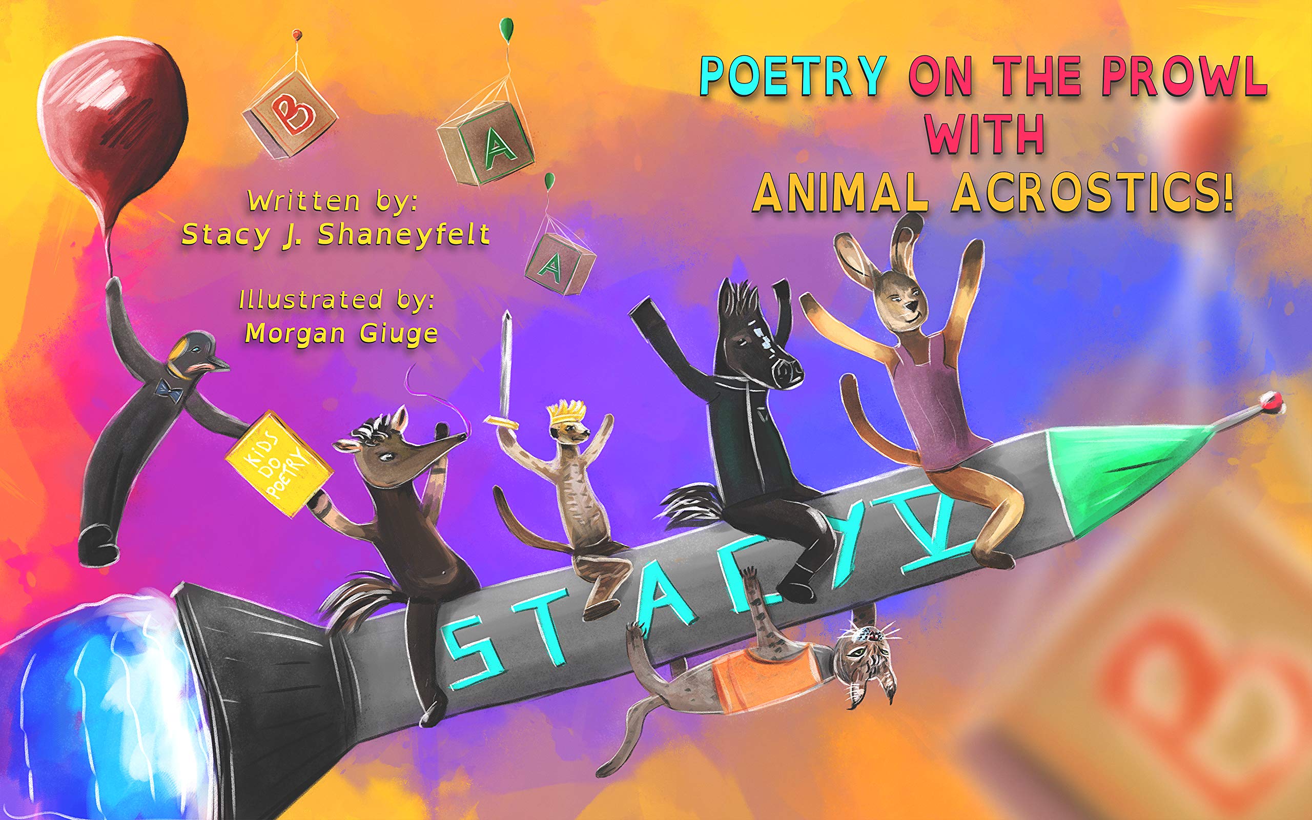 Poetry On The Prowl With Animal Acrostics: A Comic Collection of ...