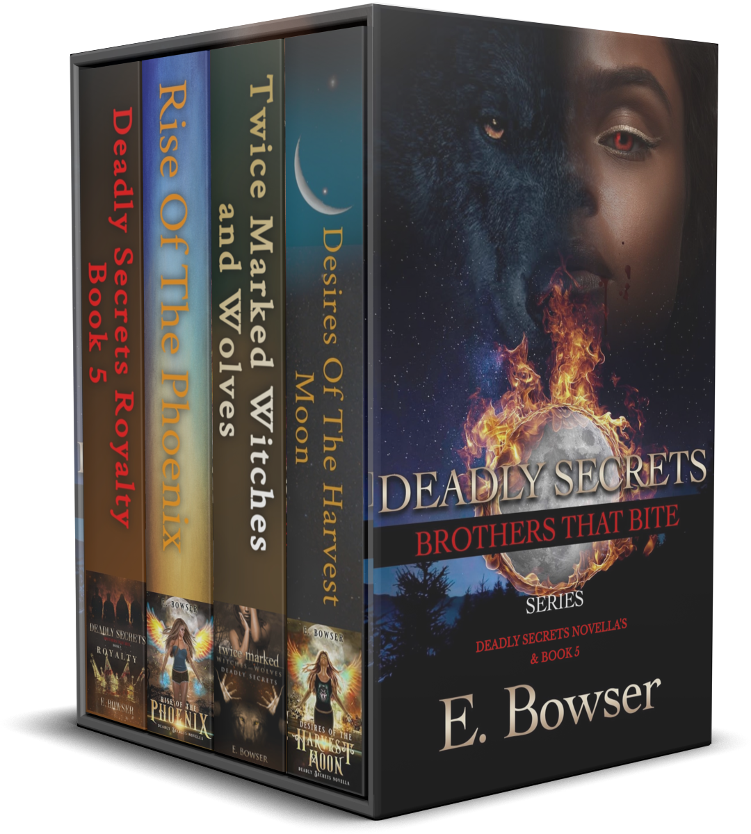 Deadly Secrets: Brothers That Bite: Novellas and Royalty Book 5 Boxed ...