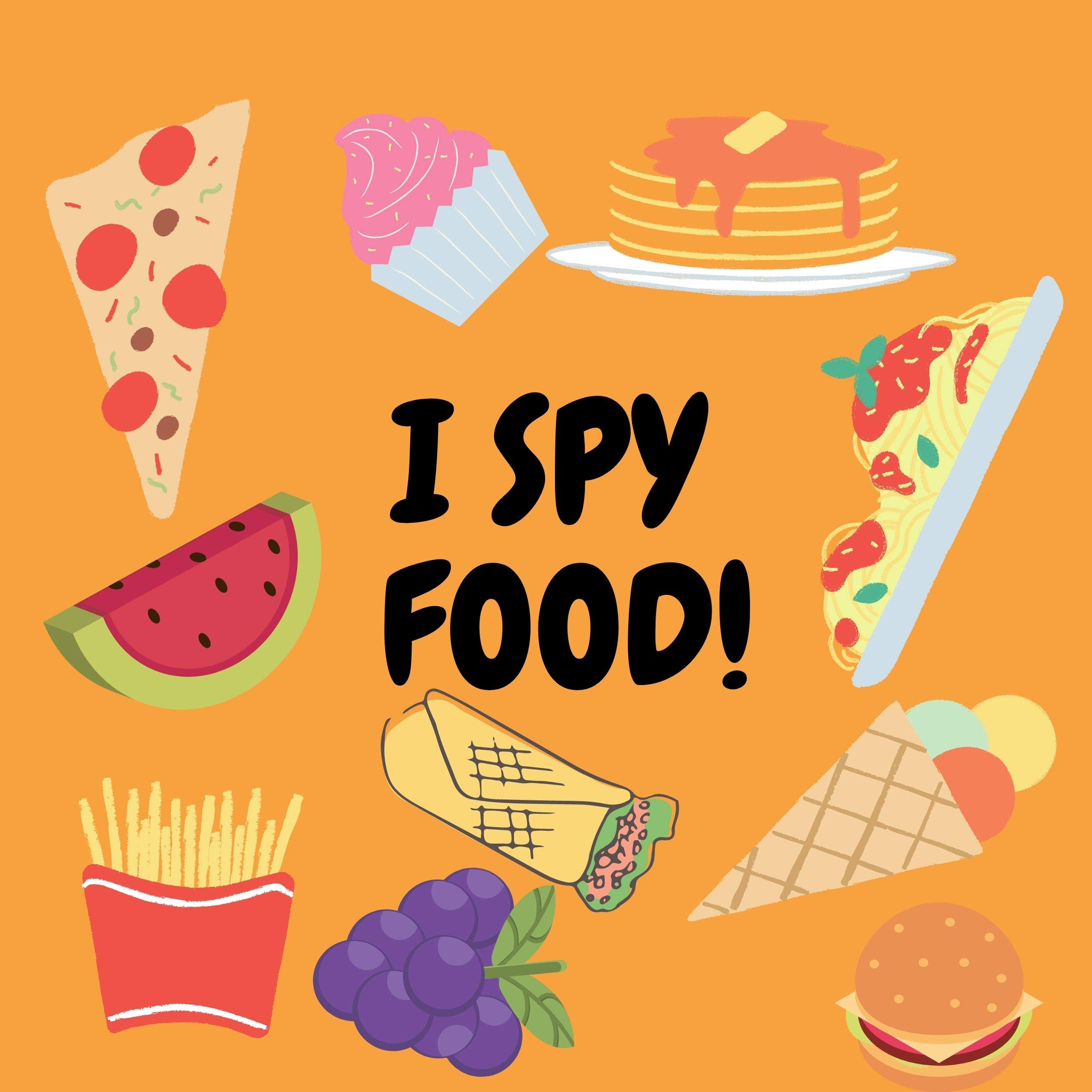 I Spy Food!: Activity Book for Kids by Nyliss Editorial | Goodreads
