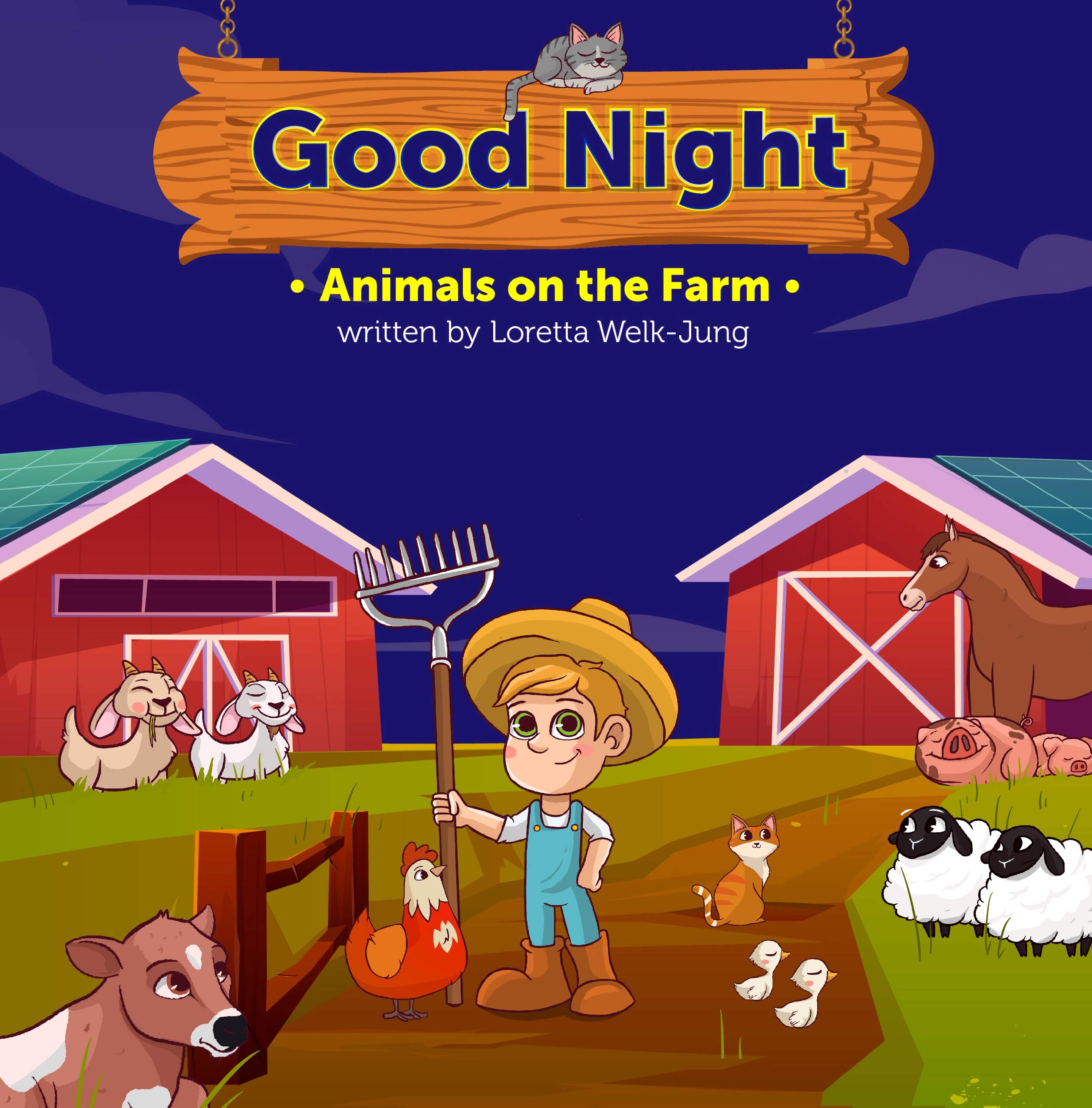 Good Night Animals on the Farm: An Enchanting Bedtime Journey Through ...
