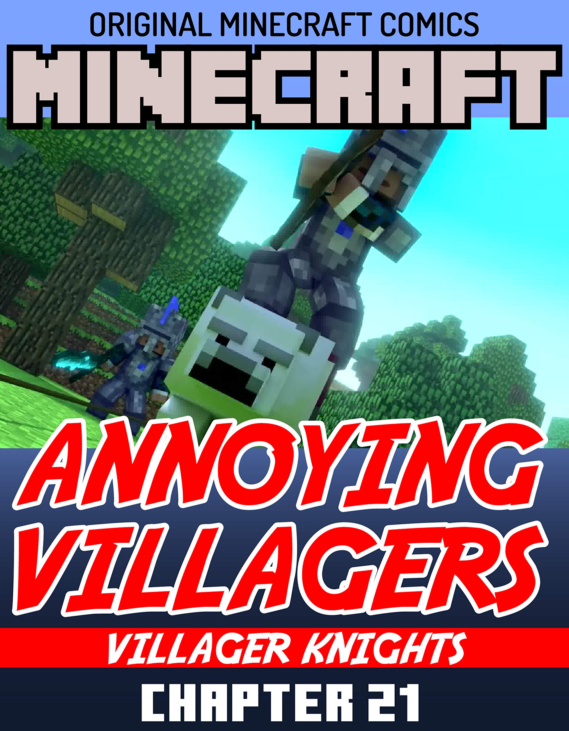 Original Minecraft Comics Chapter 21: Annoying Villagers - Villager ...