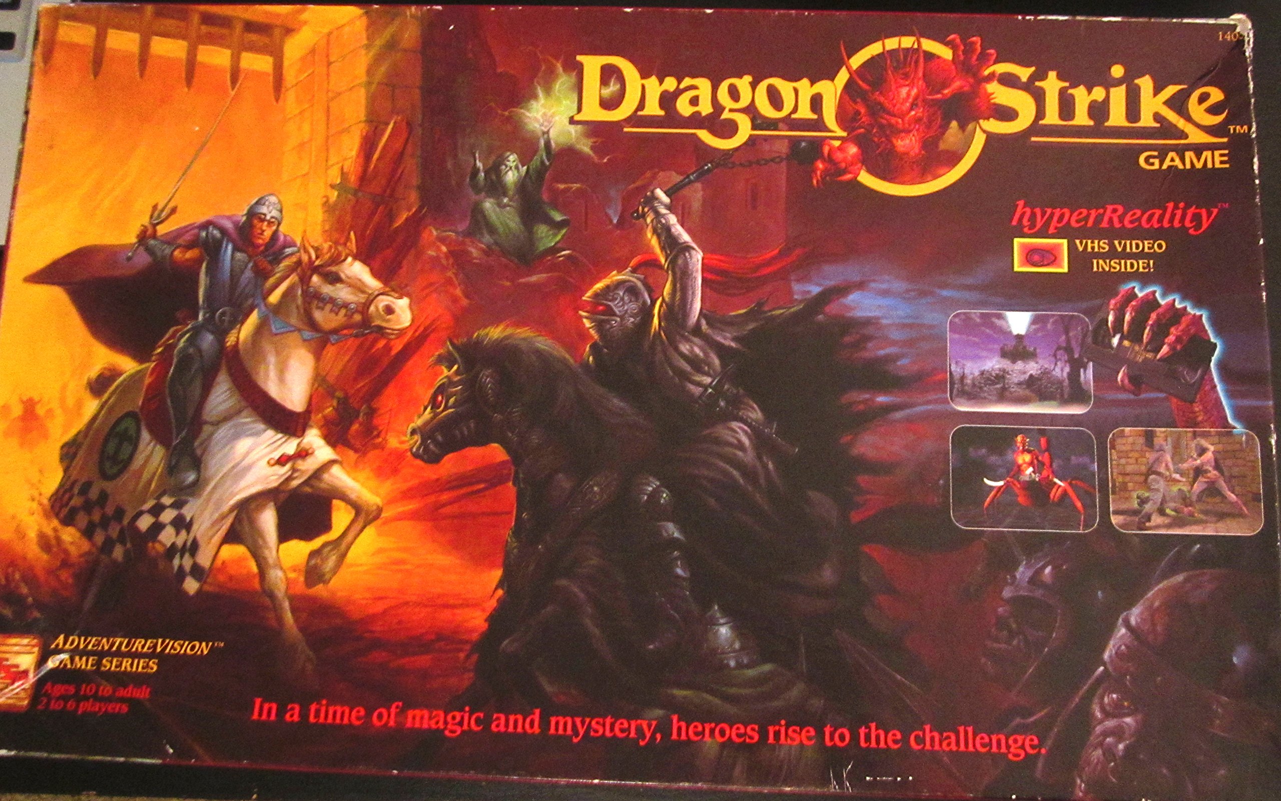 Dungeons & Dragons Dragon Strike Board Game by Wizards of the Coast ...