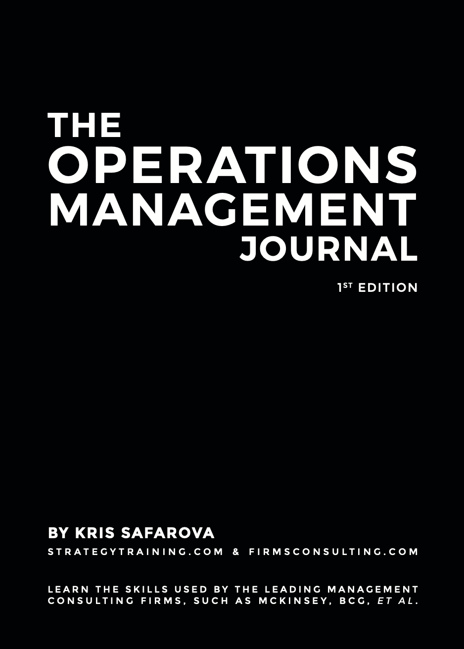 The Operations Management Journal by Kris Safarova | Goodreads