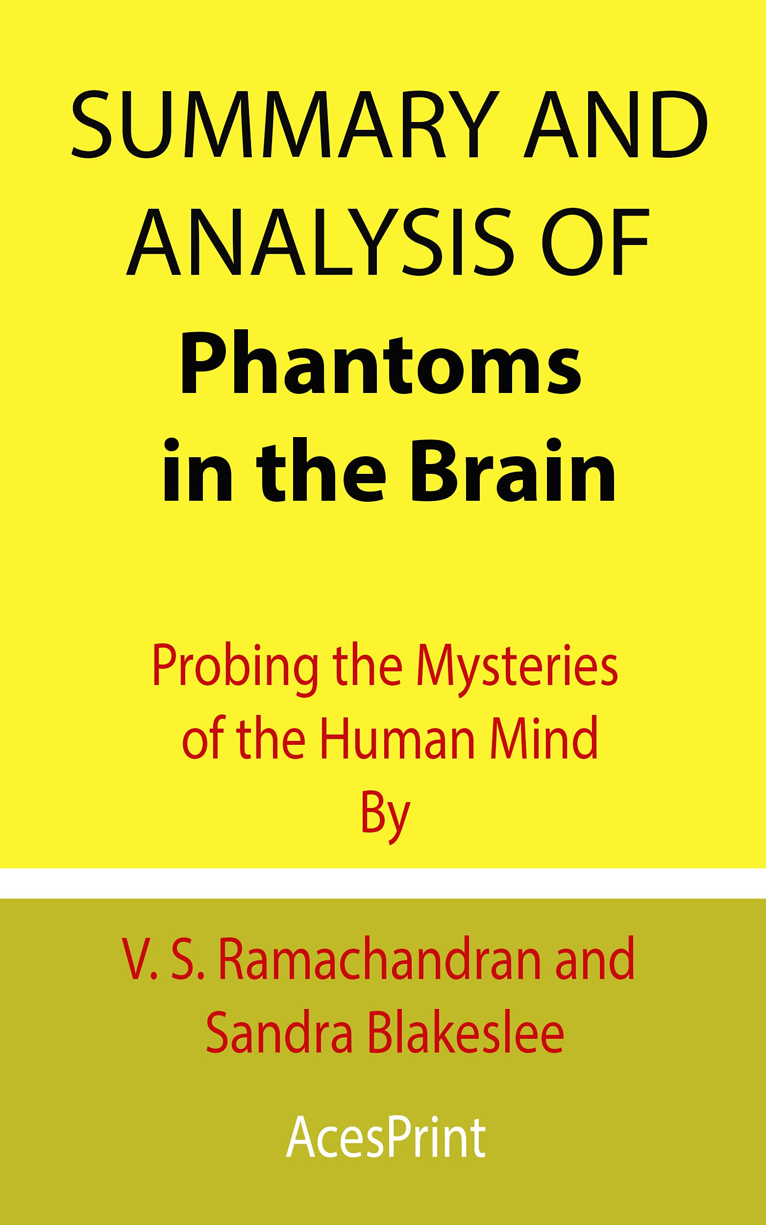 Summary and Analysis of Phantoms in the Brain: Probing the Mysteries of ...