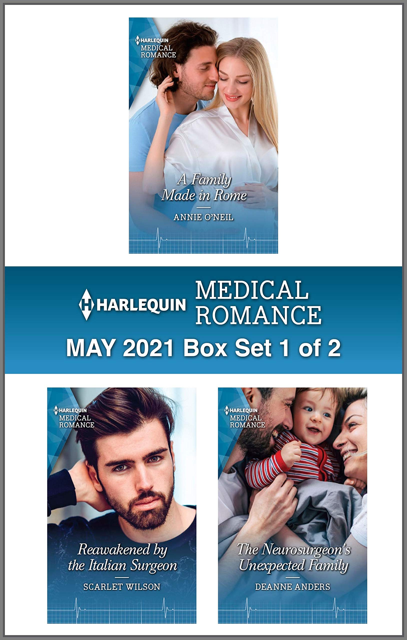Harlequin Medical Romance May 2021 - Box Set 1 of 2 by Annie O'Neil ...