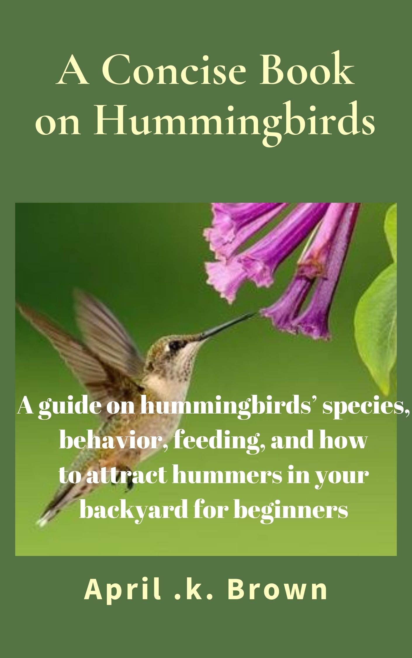 A Concise Book on Hummingbirds: A guide on hummingbirds’ species ...