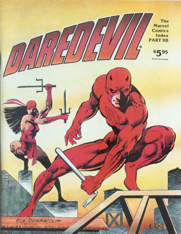 Marvel Comics Index: Daredevil by George Olshevsky | Goodreads