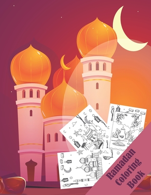 ramadan coloring book: 30 pages of Ramadan inspired art to be coloured ...