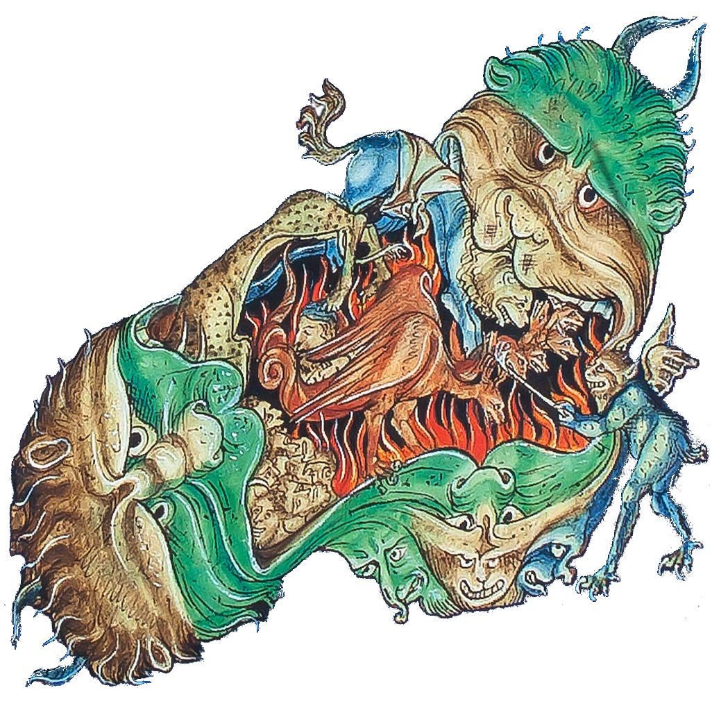 GULBENKIAN APOCALYPSE and Medieval Monsters | Full-colour Art Book ...