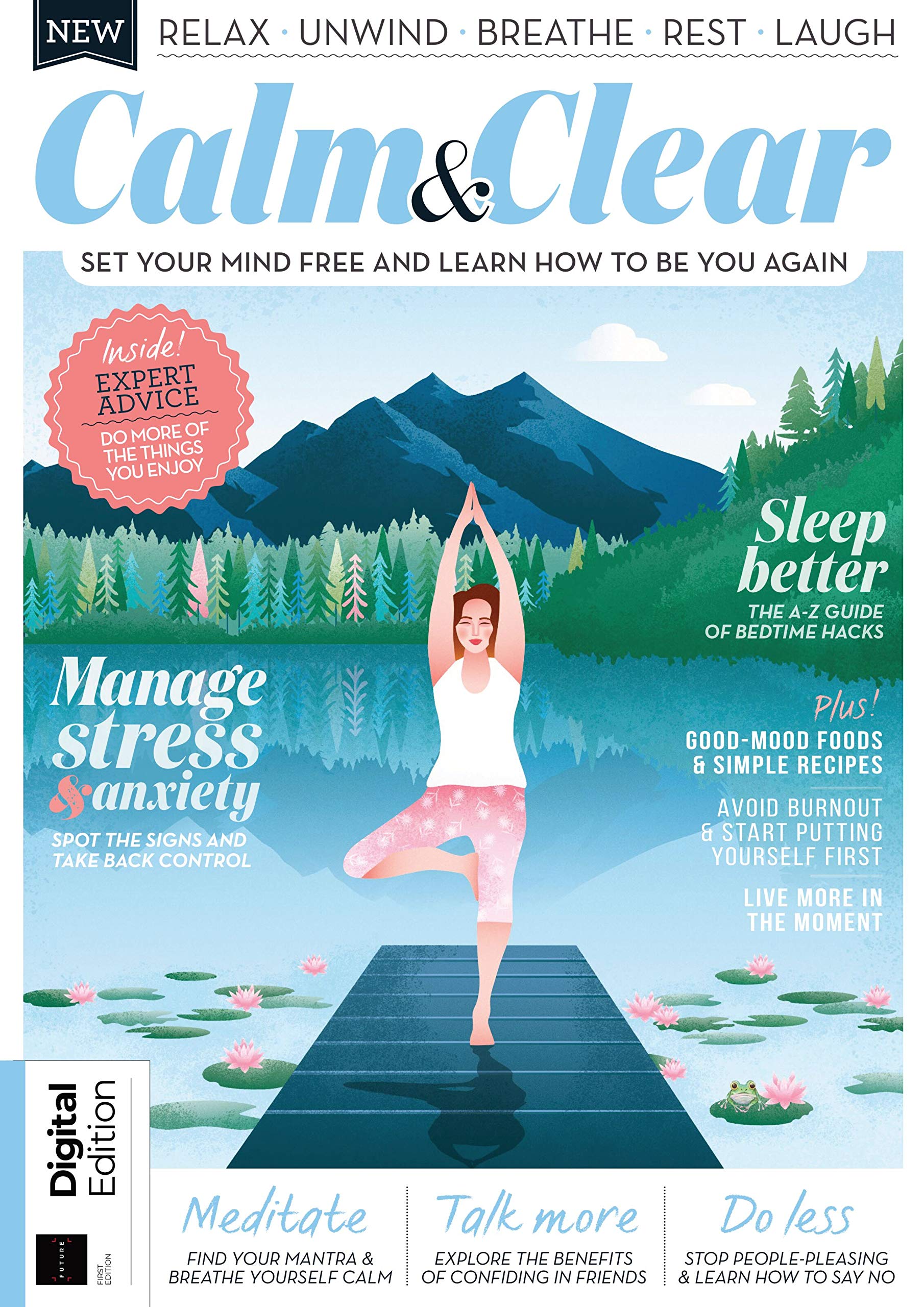 Mental Wellbeing Magazine : Calm & Clear : 2021 : Relax , Mediate ...