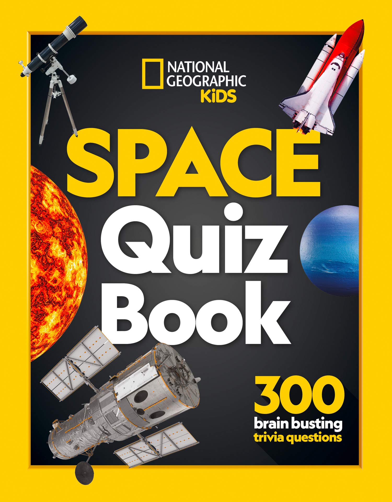 Space Quiz Book: 300 brain busting trivia questions by National ...