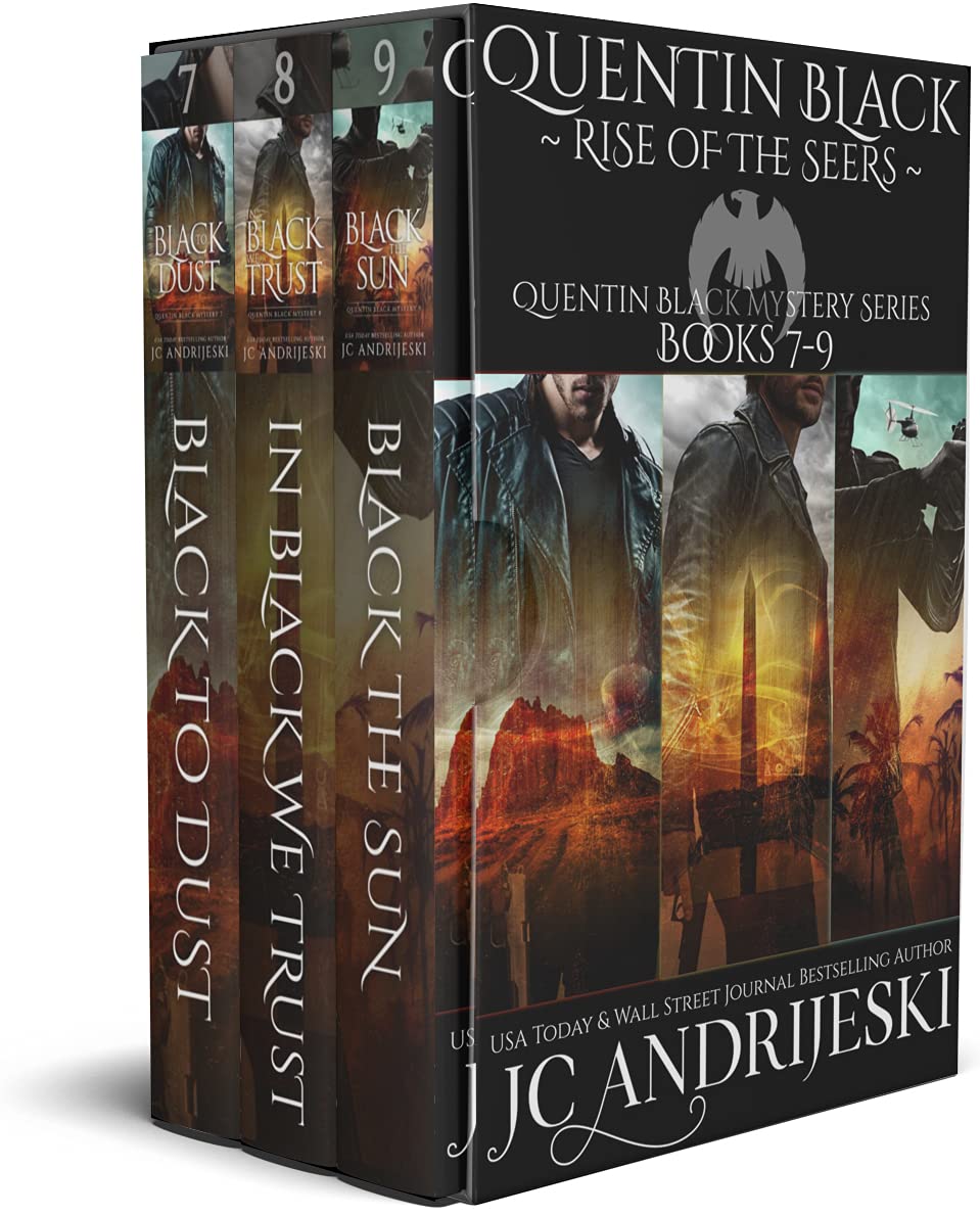 Quentin Black: Rise of the Seers (Quentin Black Mystery Series #7-9): A ...