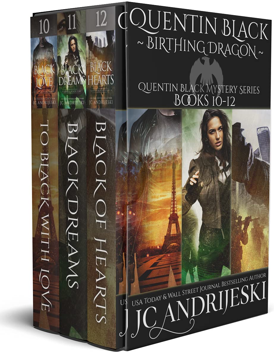 Quentin Black: Birthing Dragon (Quentin Black Mystery Series #10-12): A Quentin Black Paranormal ...