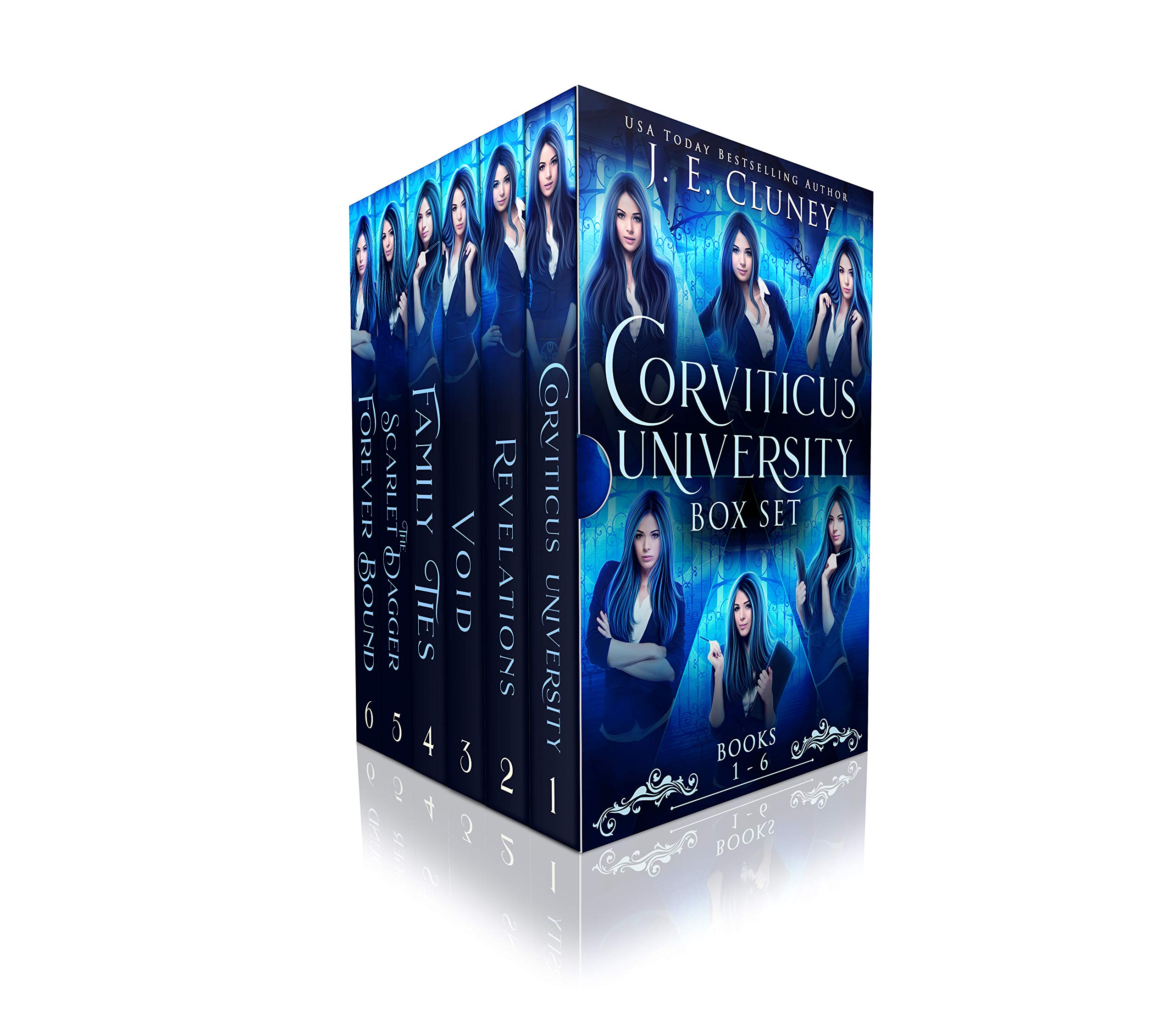 Corviticus University Complete Series by J.E. Cluney | Goodreads