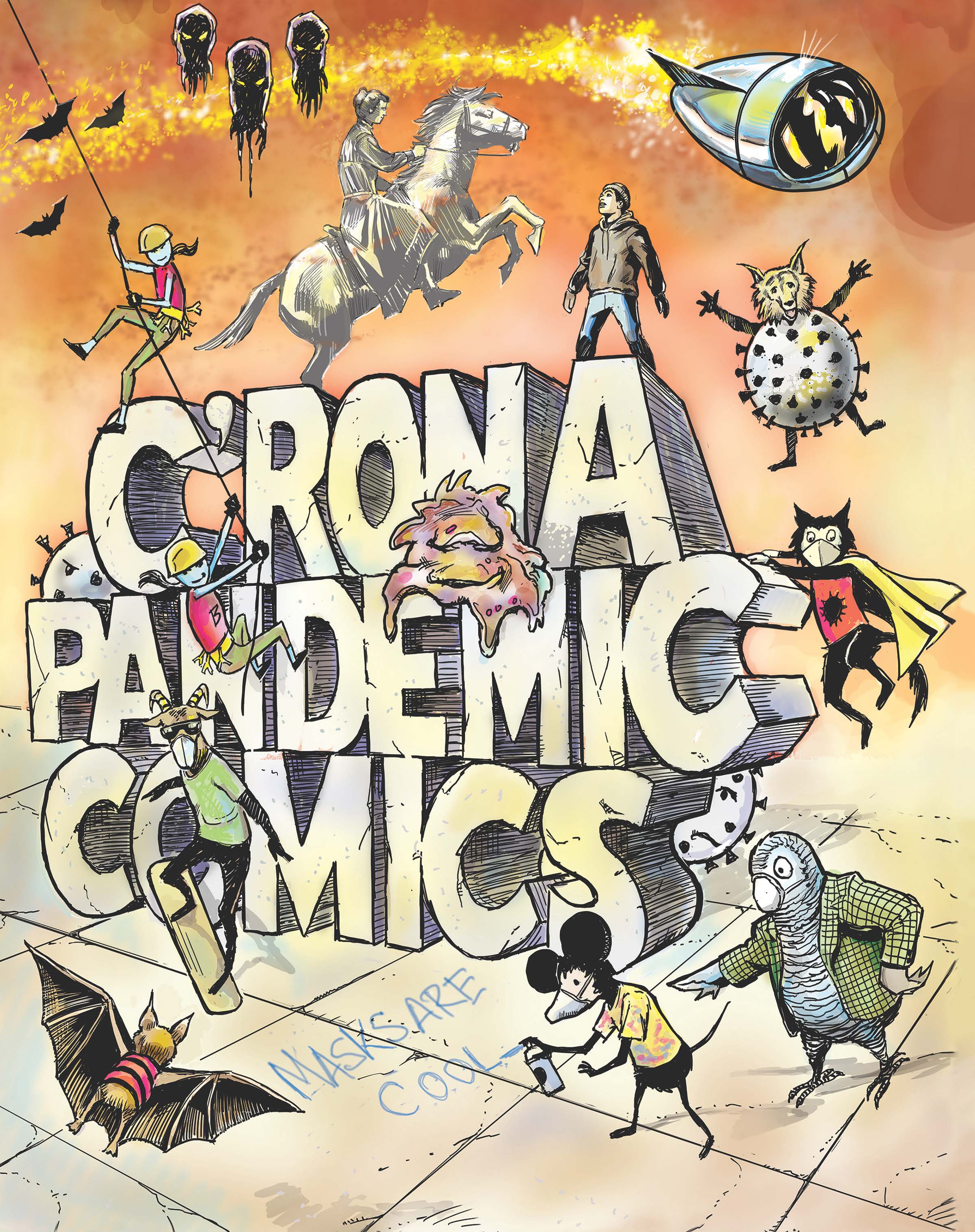 C'RONA Pandemic Comics by Bob Hall | Goodreads