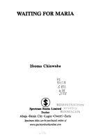 WAITING FOR MARIA by Ifeoma Chinwuba | Goodreads