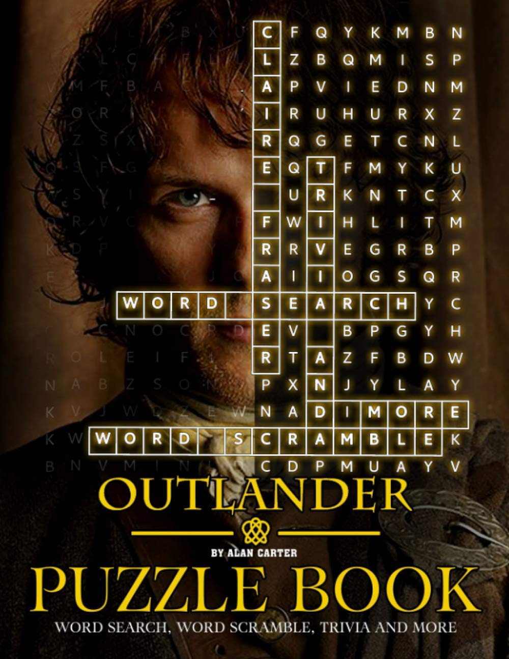 Outlander Puzzle Book: A Book For Relaxation And Stress Relief With ...