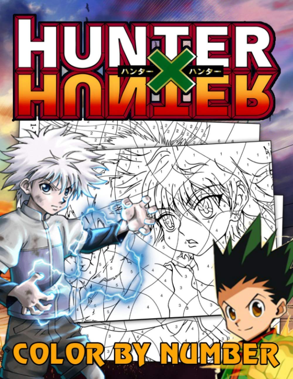 Hunter x Hunter Color By Number: Favorite Anime Amime Number Coloring ...