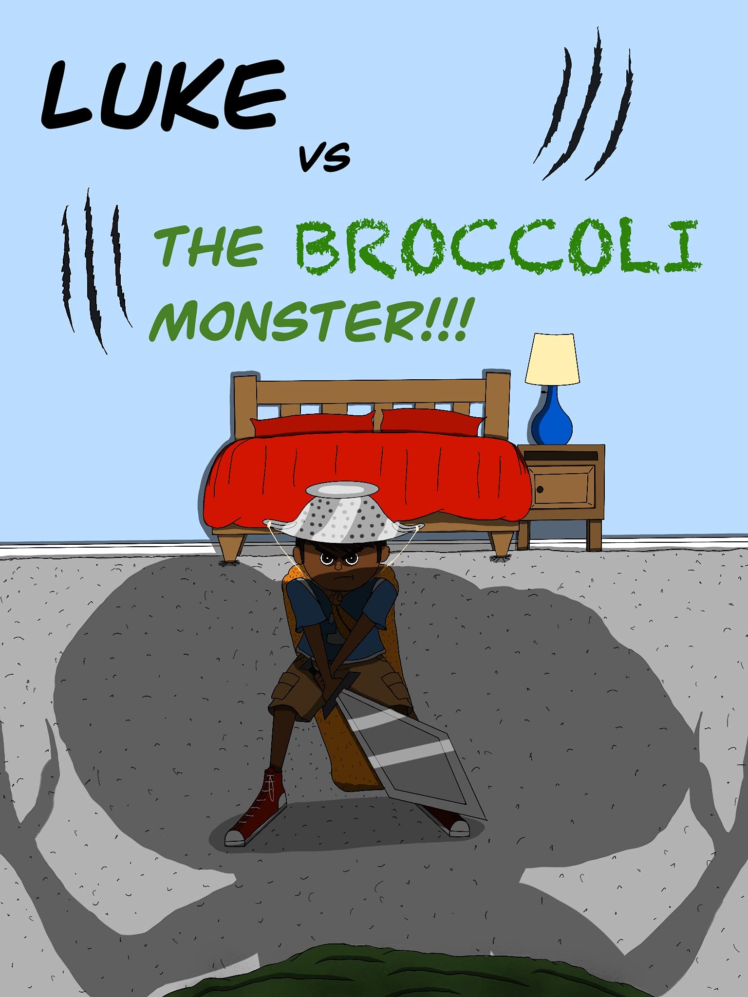 Luke vs The Broccoli Monster by Undra Lovelace | Goodreads