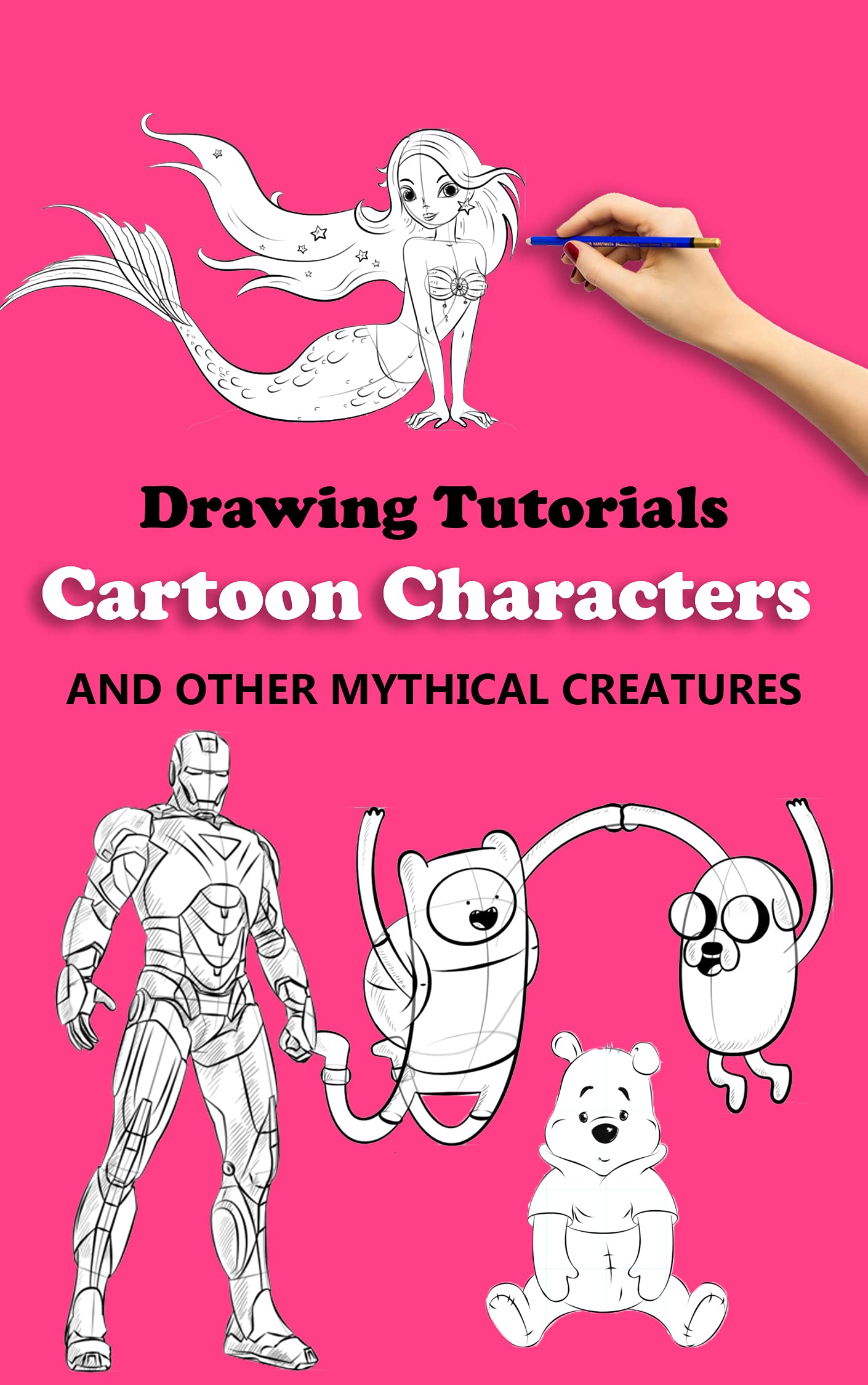 Cartoon Characters Drawing Tutorials How To Draw Cartoon Characters