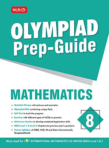 Olympiad Prep-Guide Mathematics Class - 8 by MTG Editorial Board ...