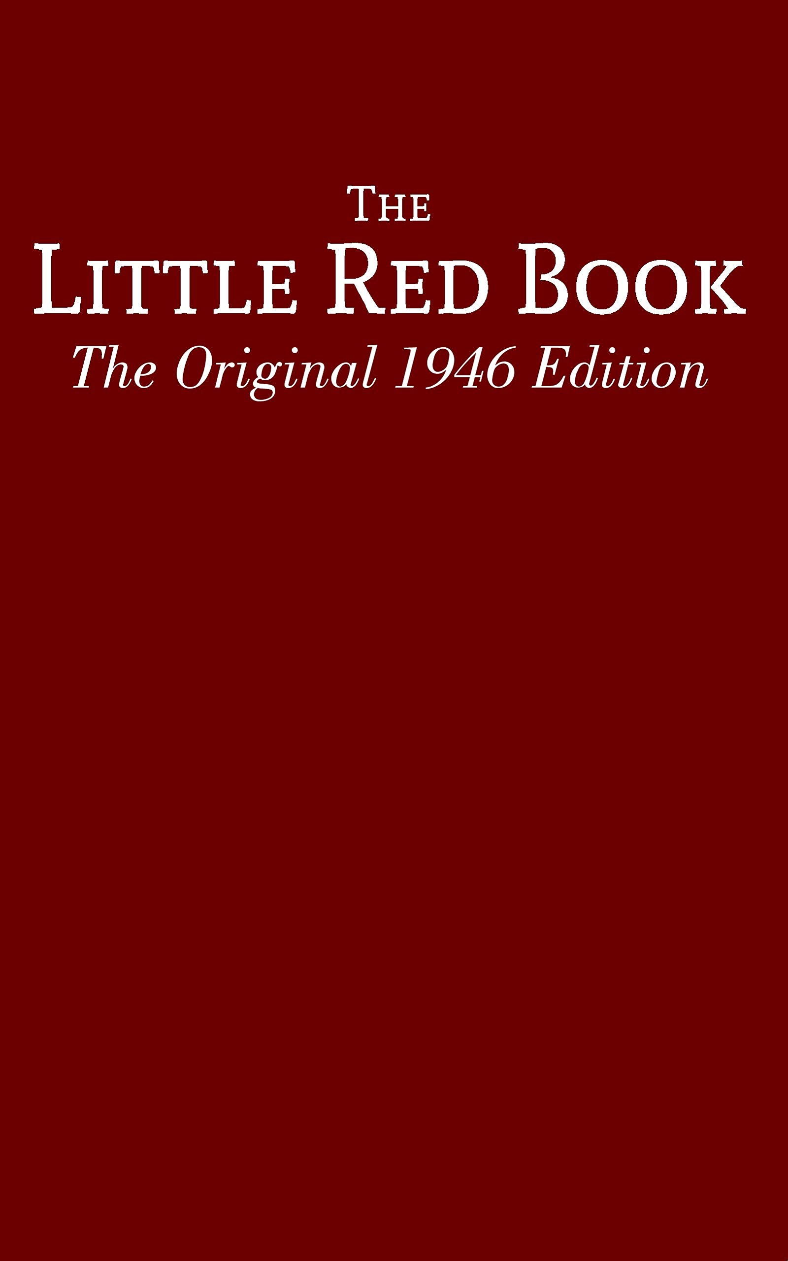 The Little Red Book: The Original 1946 Edition by Anonymous | Goodreads