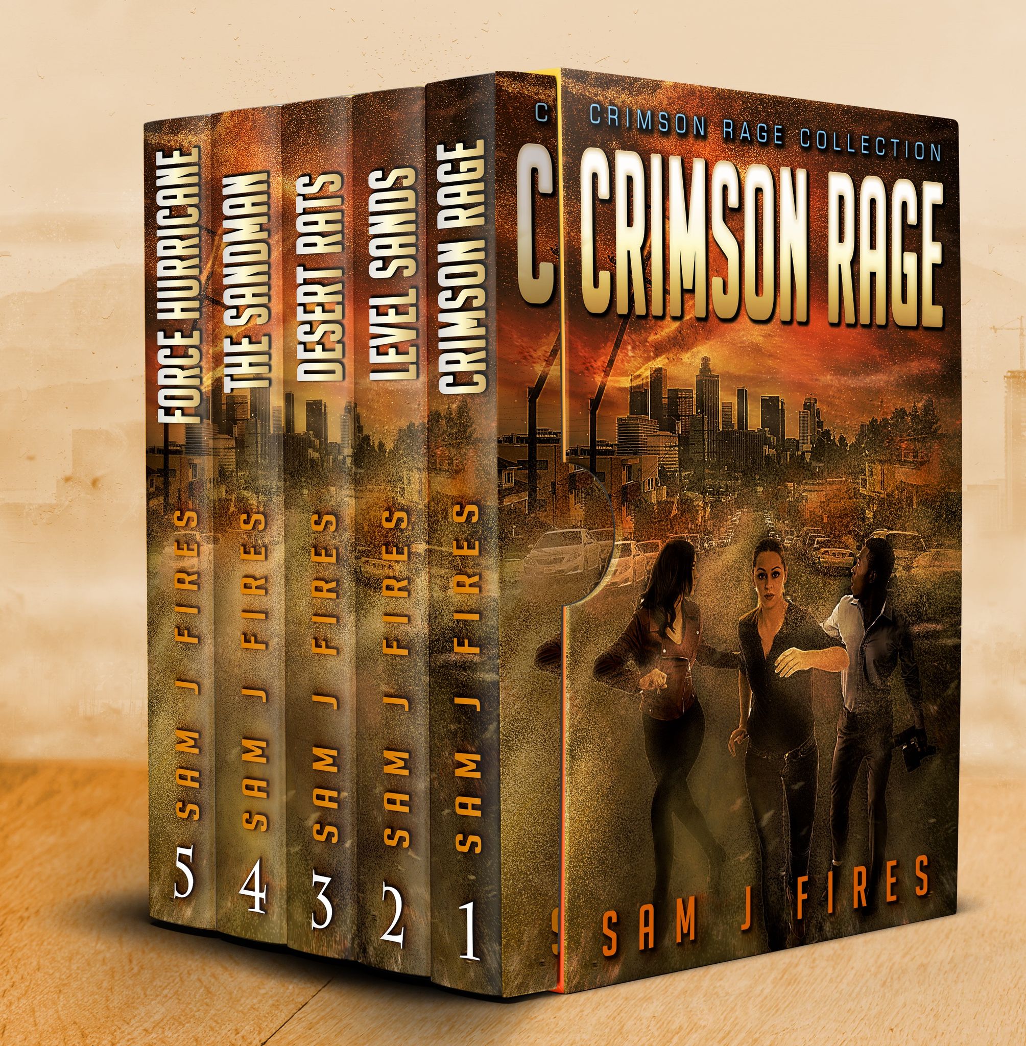 Crimson Rage The Collection: Books 1-5 by Sam J Fires | Goodreads
