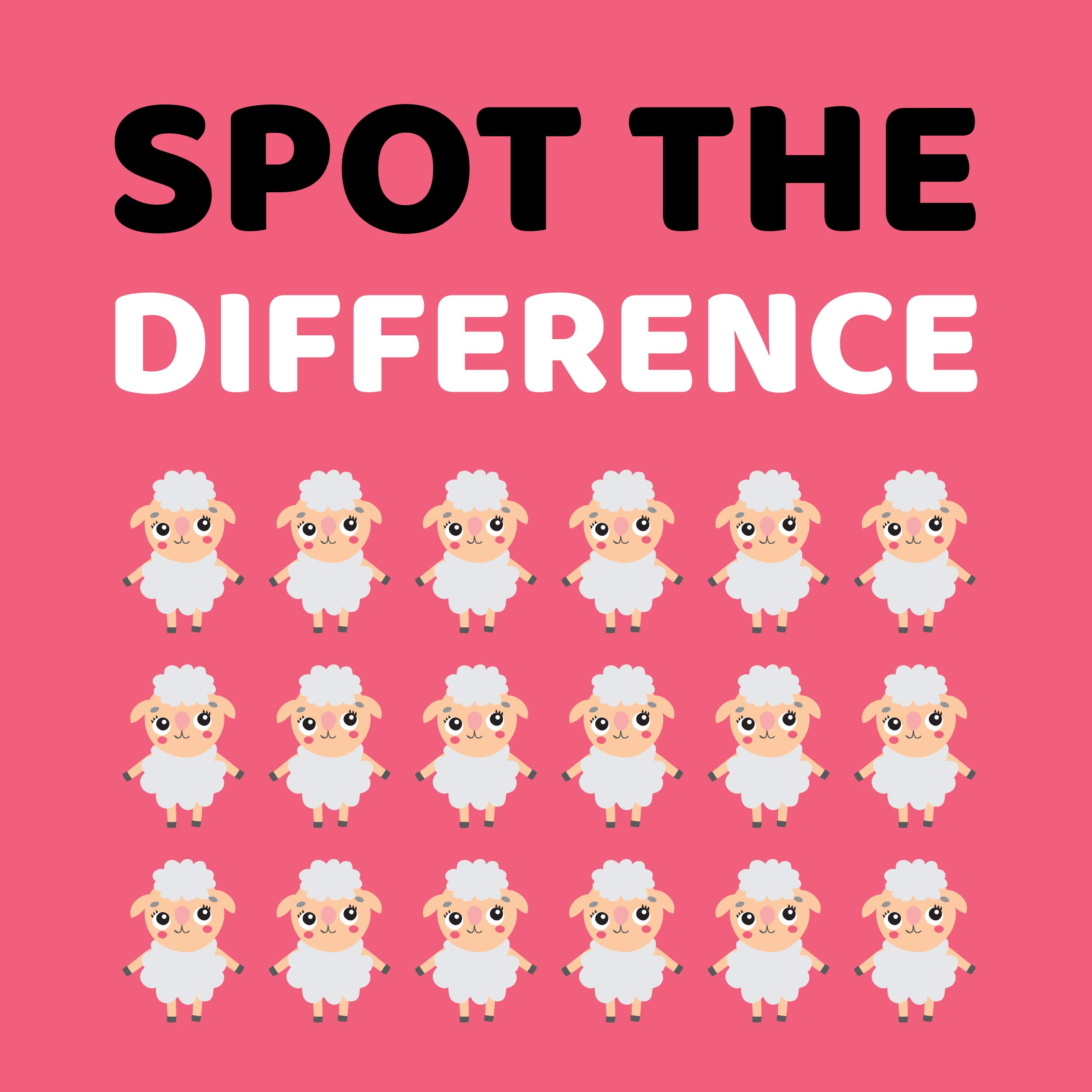 Spot The Difference: Funny learning games book for kids by Tistio ...