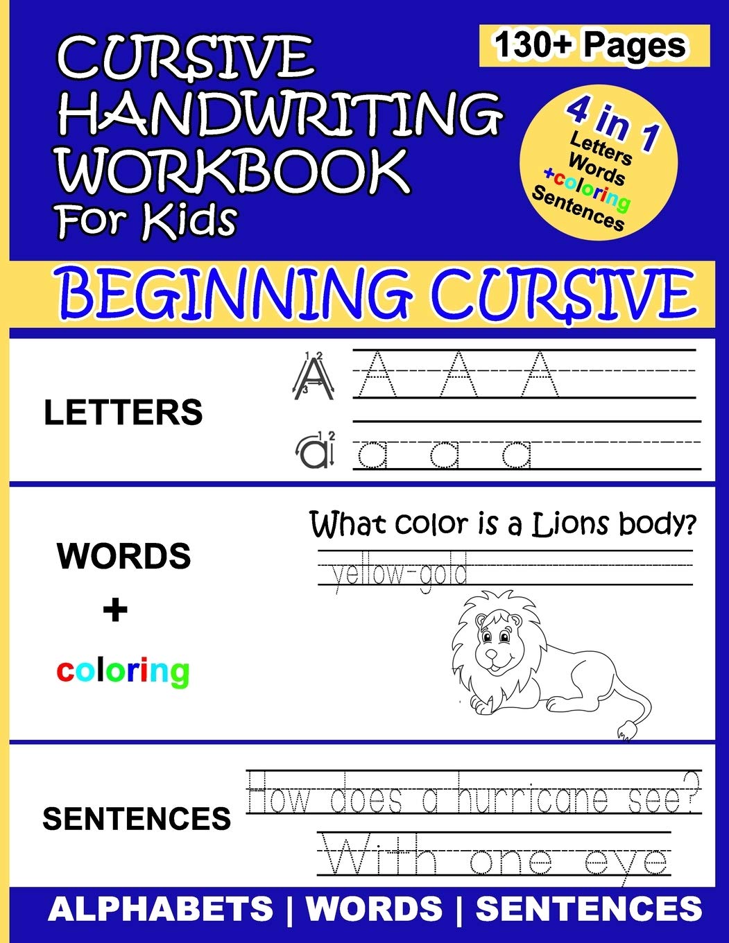 Cursive Handwriting Book For Kids 4 in 1 Writing Practice Book To cursive-handwriting-book-for-kids-4-in-1-writing-practice-book-to