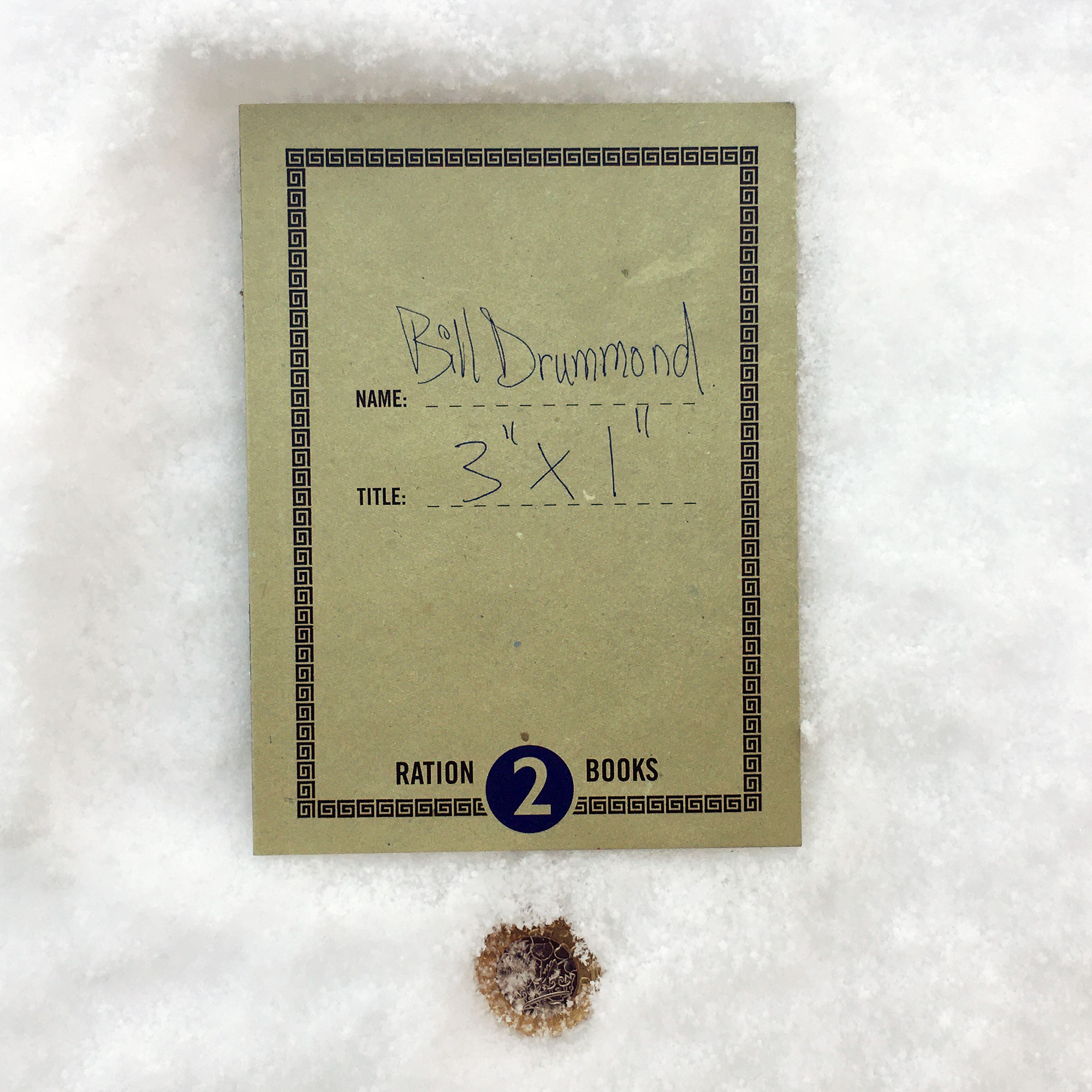 3" x 1" by Bill Drummond | Goodreads