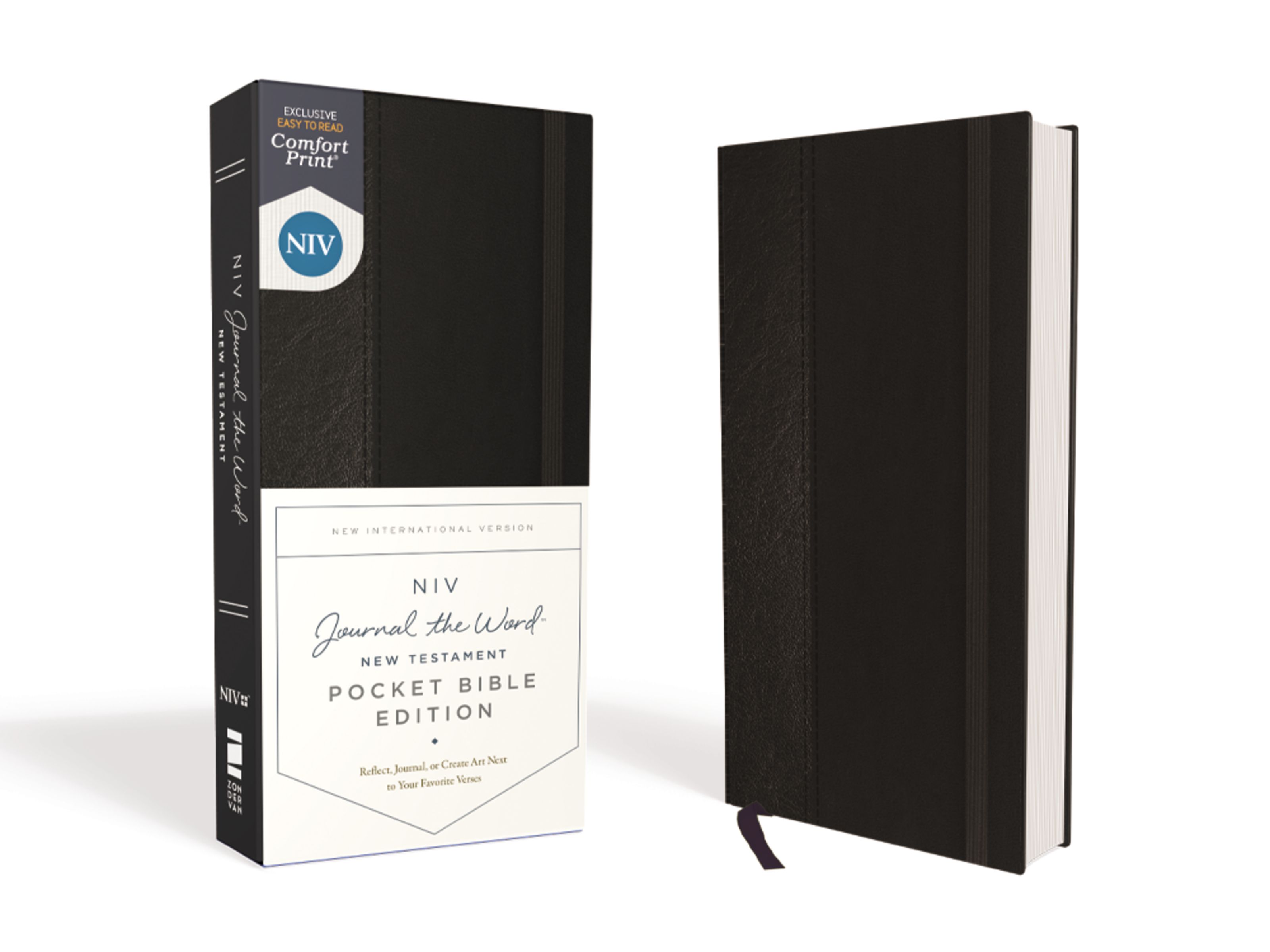NIV, Journal the Word New Testament (Perfect for Note-Taking), Pocket ...