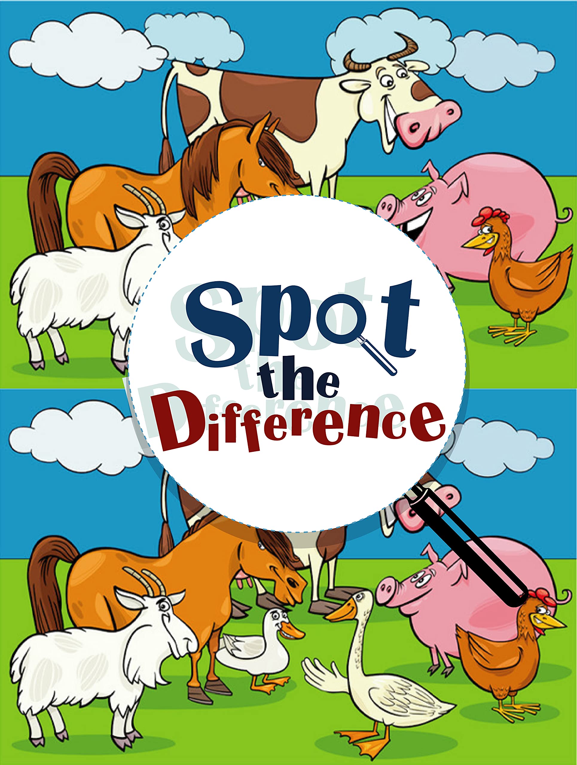 Spot The Difference: Spot The Difference for kids, a Fun Way to Sharpen ...