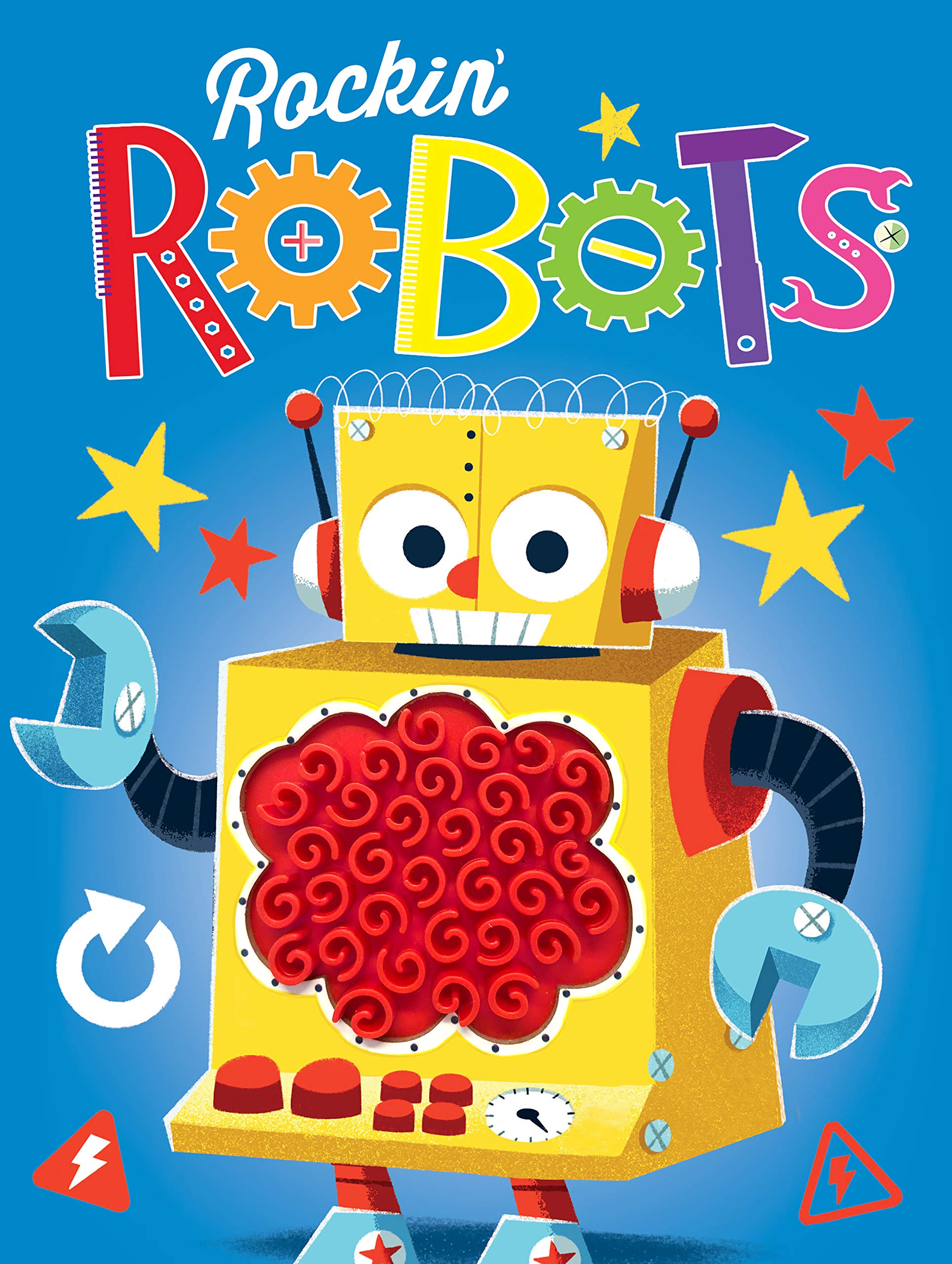 Rockin Robots - Silicone Touch and Feel Board Book - Sensory Board Book ...
