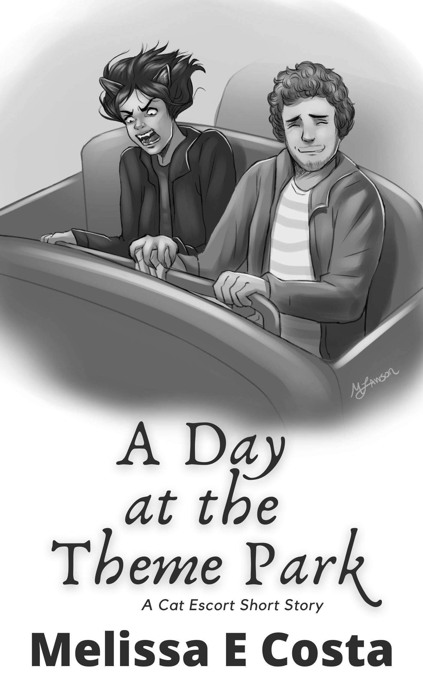 A Day at the Theme Park: A Cat Escort Short Story by Melissa E Costa ...