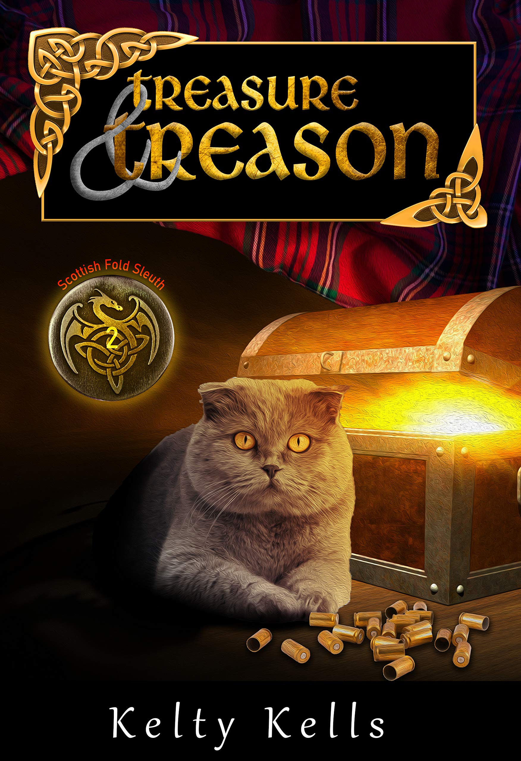 Treasure and Treason (Scottish Fold Sleuth #2) by Kelty Kells | Goodreads