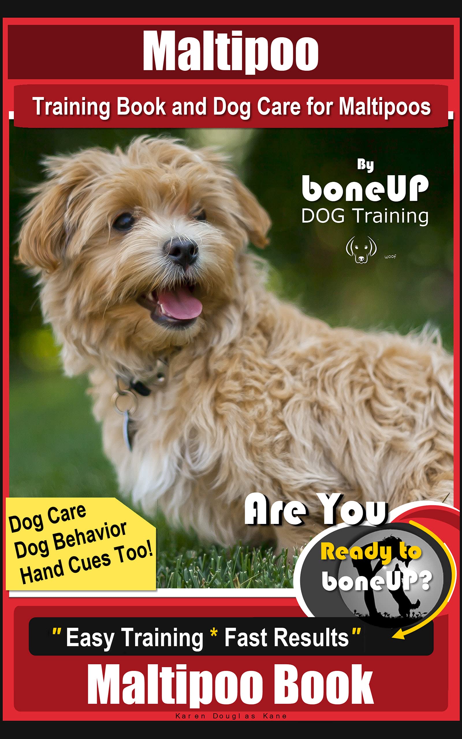 Maltipoo Training Book and Dog Care for Maltipoos, By BoneUP DOG ...