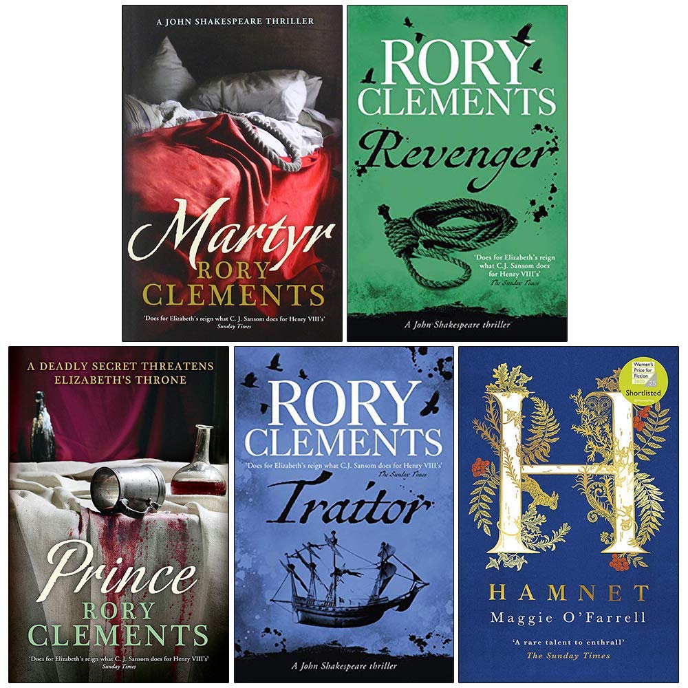 Martyr / Revenger / Prince / Traitor / Hamnet by Rory Clements | Goodreads