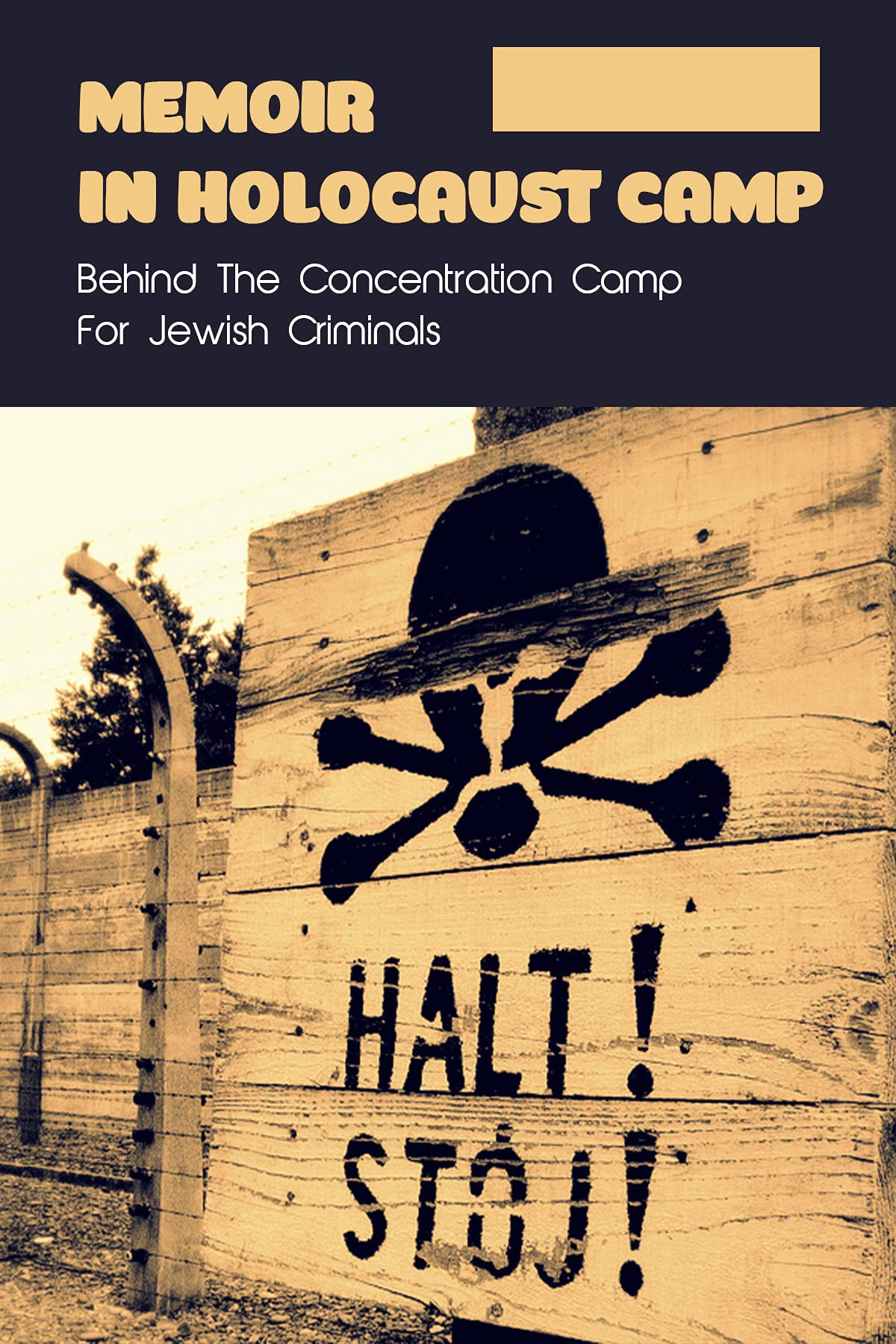 Memoir In Holocaust Camp: Behind The Concentration Camp For Jewish Criminals: Book On ...