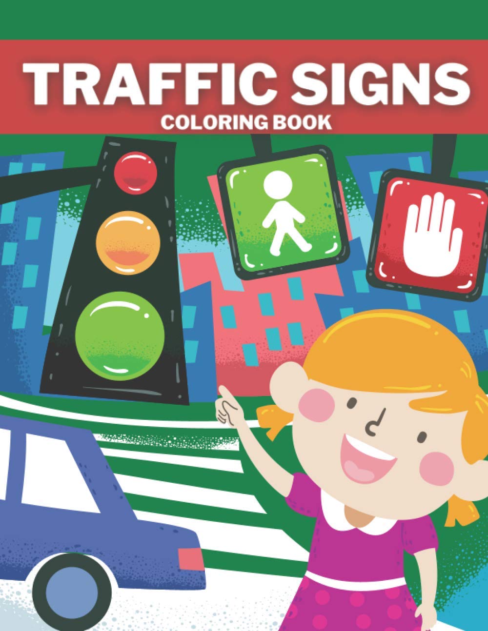Highway Safety Signs Coloring Pages