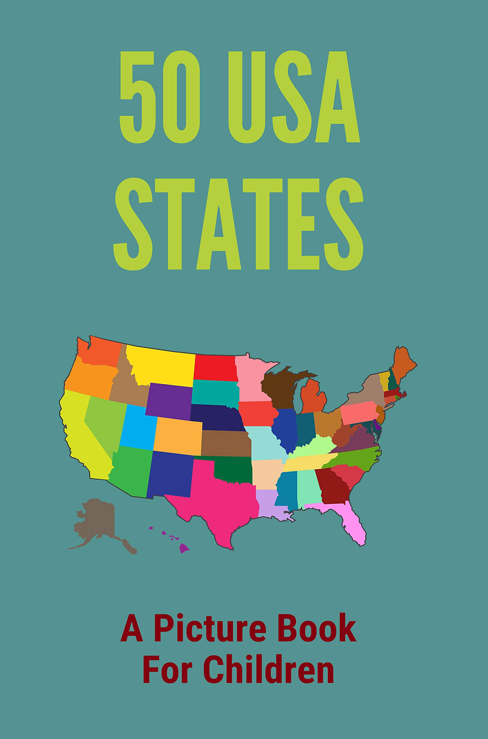 50 USA States: A Picture Book For Children: The 50 States Fun Facts ...