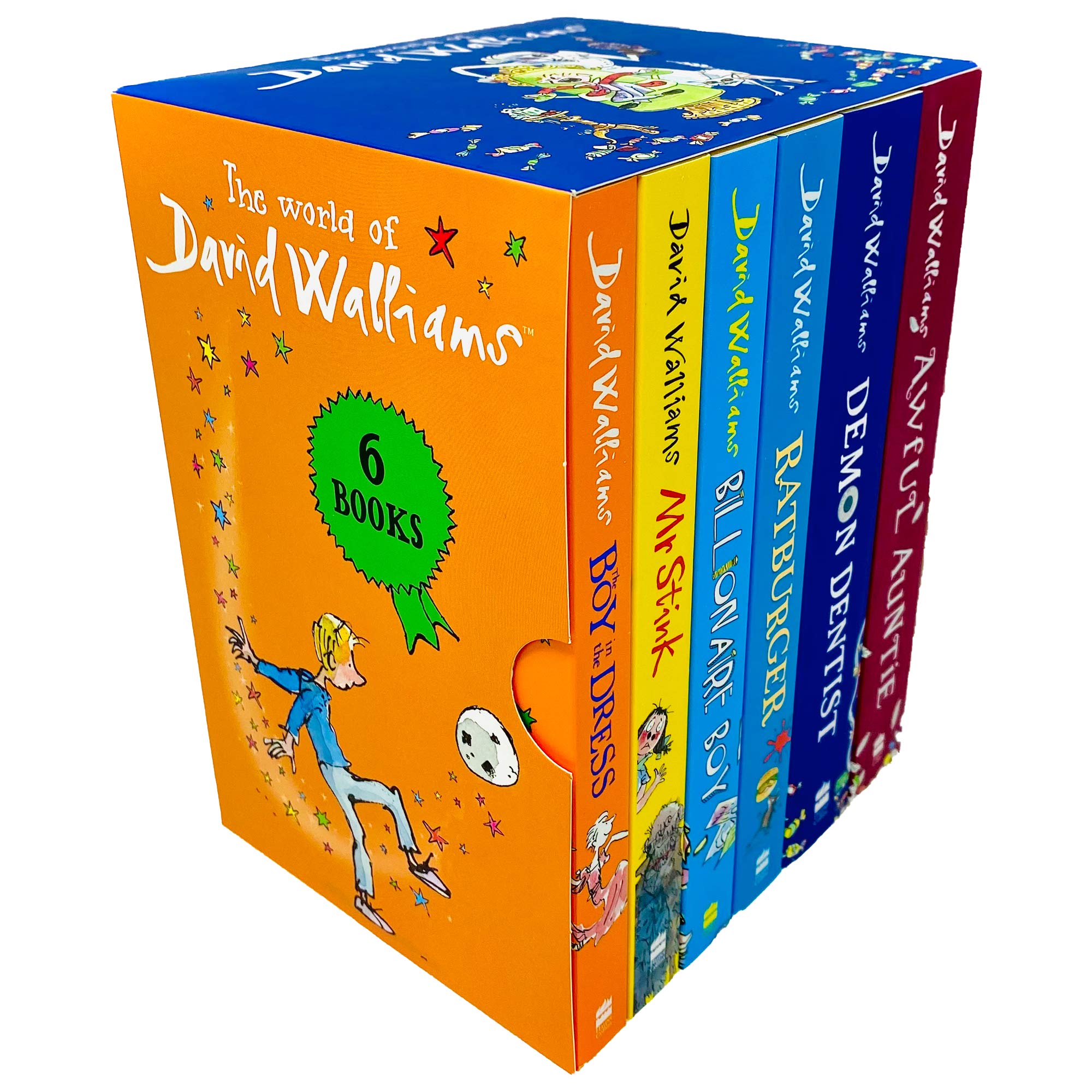 The World of David Walliams 6 Books Collection Box Set by David ...